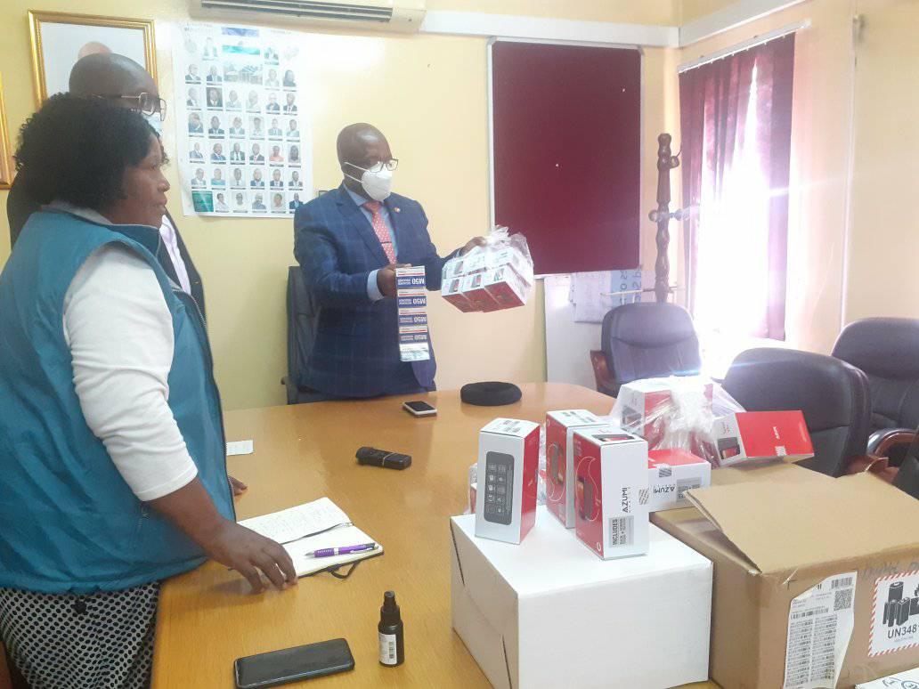 RSDA Handing Smartphones & Communication Equipment to the Ministry of ...