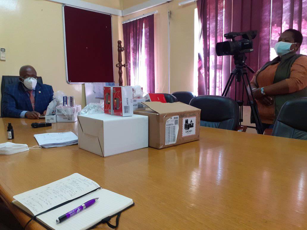 RSDA Handing Smartphones & Communication Equipment to the Ministry of ...